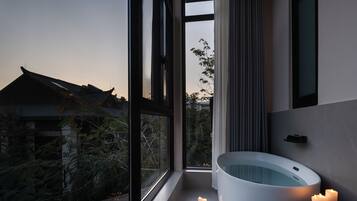 Quarto Duplo de Luxo, vista para o pátio | Vista do quarto