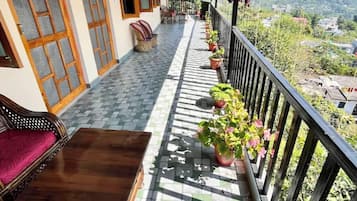 Quarto casal luxo, sacada | Sacada