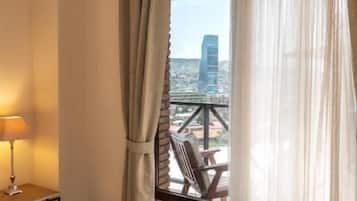 Suíte júnior, sacada