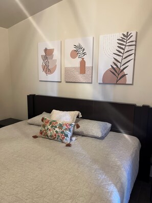 Cabana conforto, 1 quarto, vista para a montanha | Roupas de cama de algodão egípcio, roupas de cama premium
