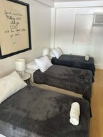 Quarto Twin, não fumadores, aceitam-se animais de estimação