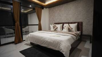 Quarto premium, vista para o vale