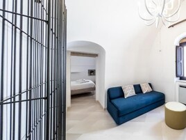 Quarto Quádruplo Deluxe, varanda, Vista para a cidade | Wi-fi grátis 