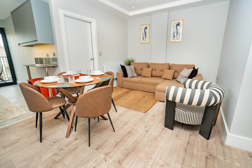 Modern 1 Bedroom Apartment In Leicester W Balcony - University of Leicester