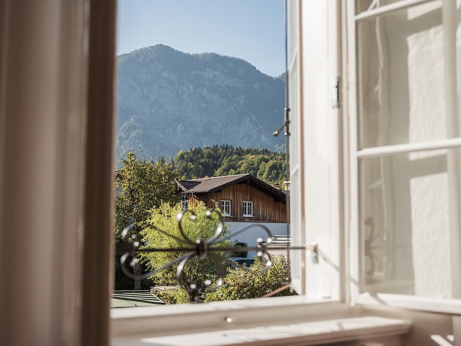 Quarto Duplo Deluxe, vista para a montanha | Vista do quarto