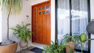 Apartamento básico | Detalhe da fachada