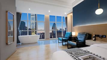 Quarto Duplo Panorâmico, Vista para a cidade | Vista do quarto