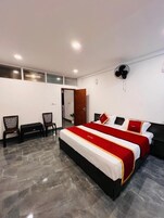 Quarto Duplo Standard, varanda, vista para a montanha