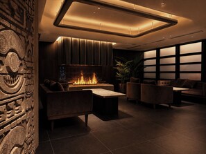 Sala de estar do lobby