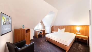 Quarto Individual Comfort, vista para o pátio