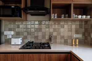 Apartamento, 3 quartos, varanda | Cozinha privada