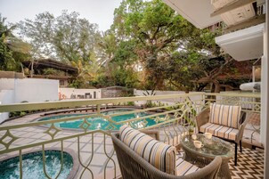 Apartamento, 2 quartos, cozinha | Terrenos do alojamento