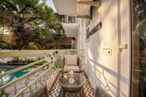 Apartamento, 2 quartos, cozinha | Terraço/pátio interior