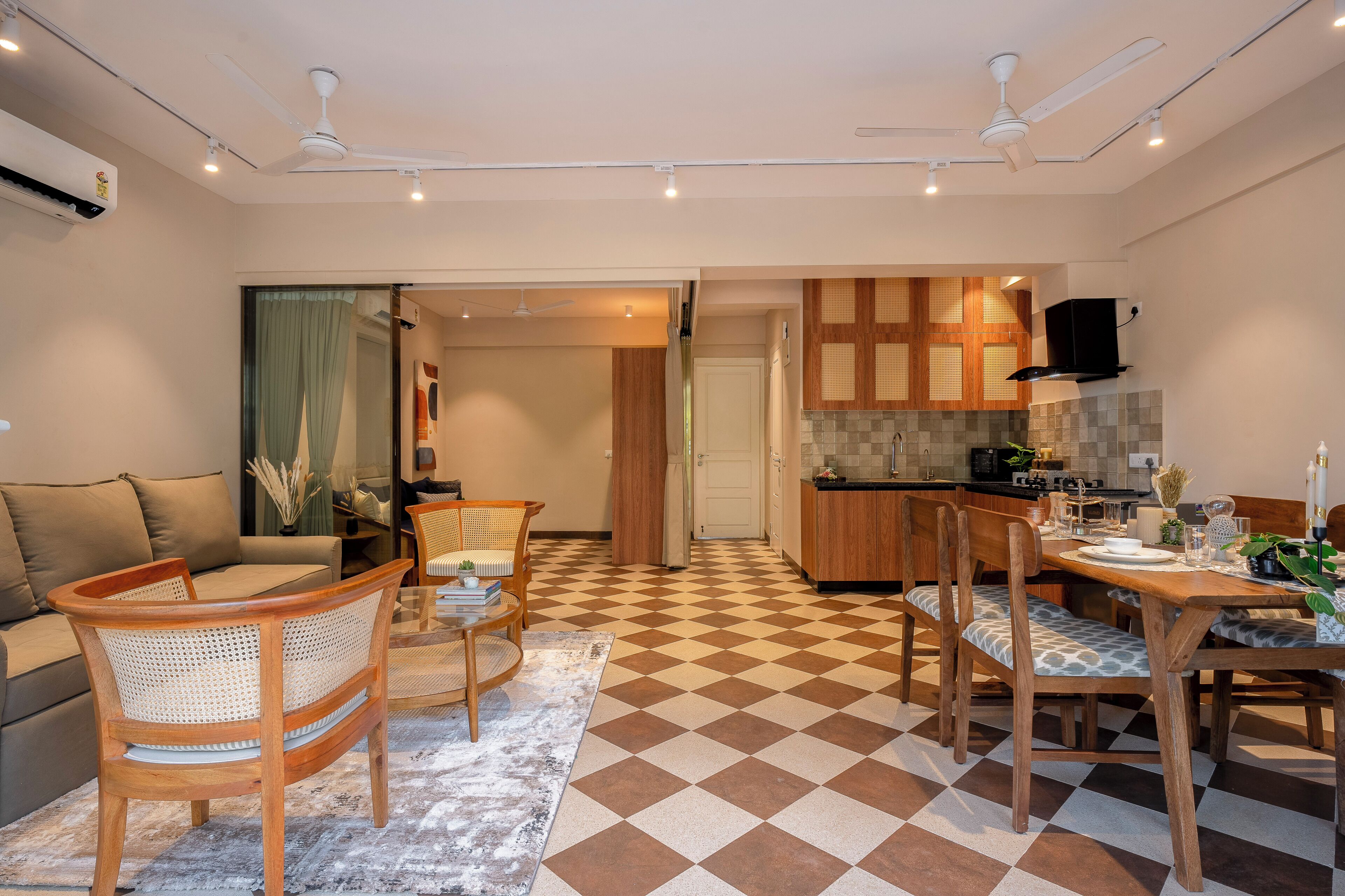 Apartamento, 2 quartos, cozinha | Parte interna