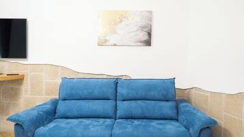 Quarto Quádruplo de Luxo | Sala de estar