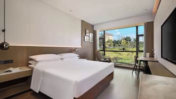 Quarto Premium, vista para o jardim