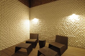 Quarto Duplo Deluxe, fumadores, varanda | Terraço/pátio interior
