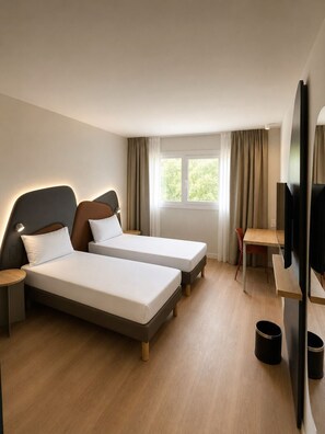 Quarto standard, 2 camas de solteiro