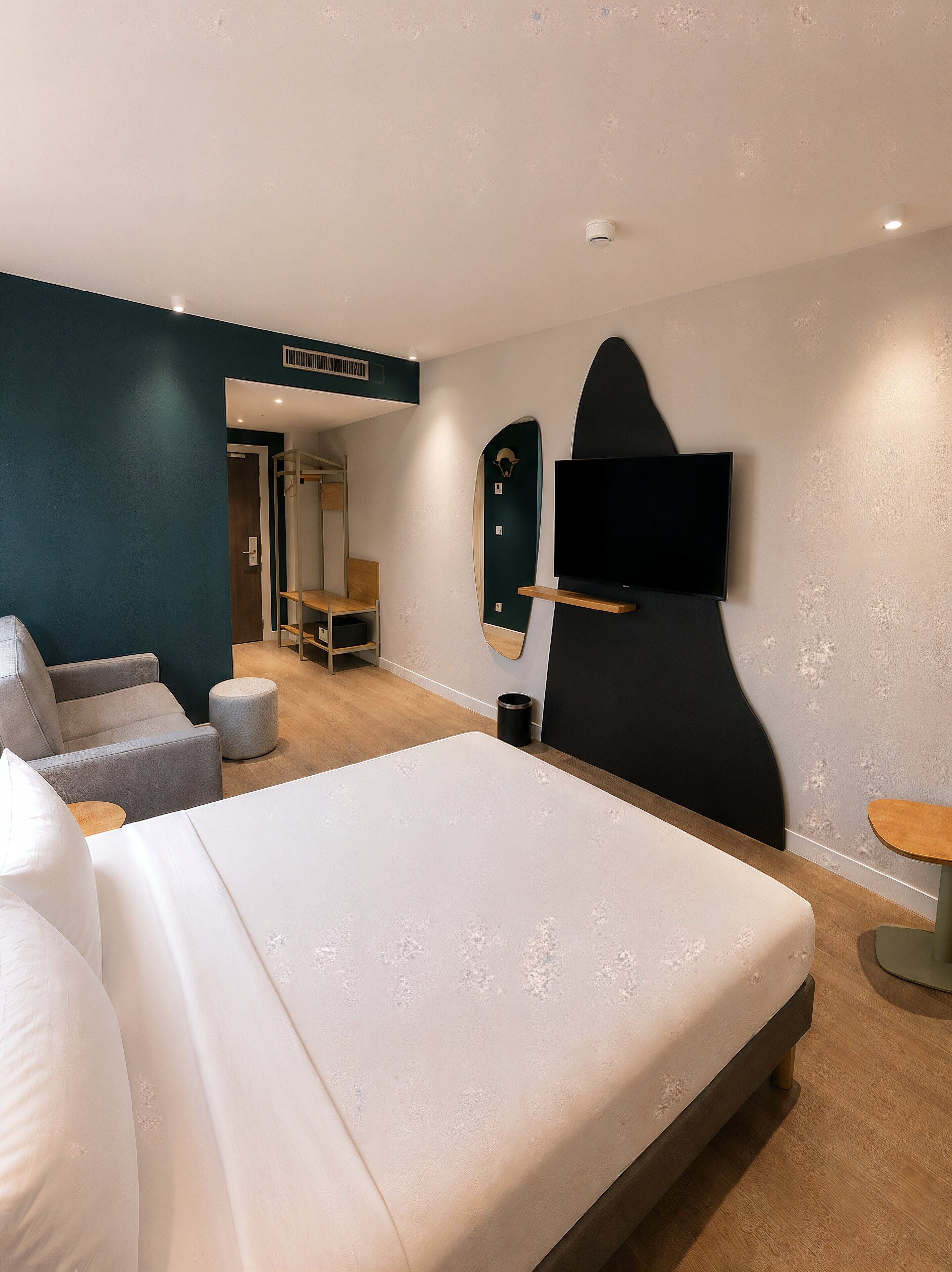 Quarto conforto, 1 cama de casal e sofá-cama