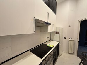 Apartamento Standard, varanda, vista para o parque | Cozinha privada