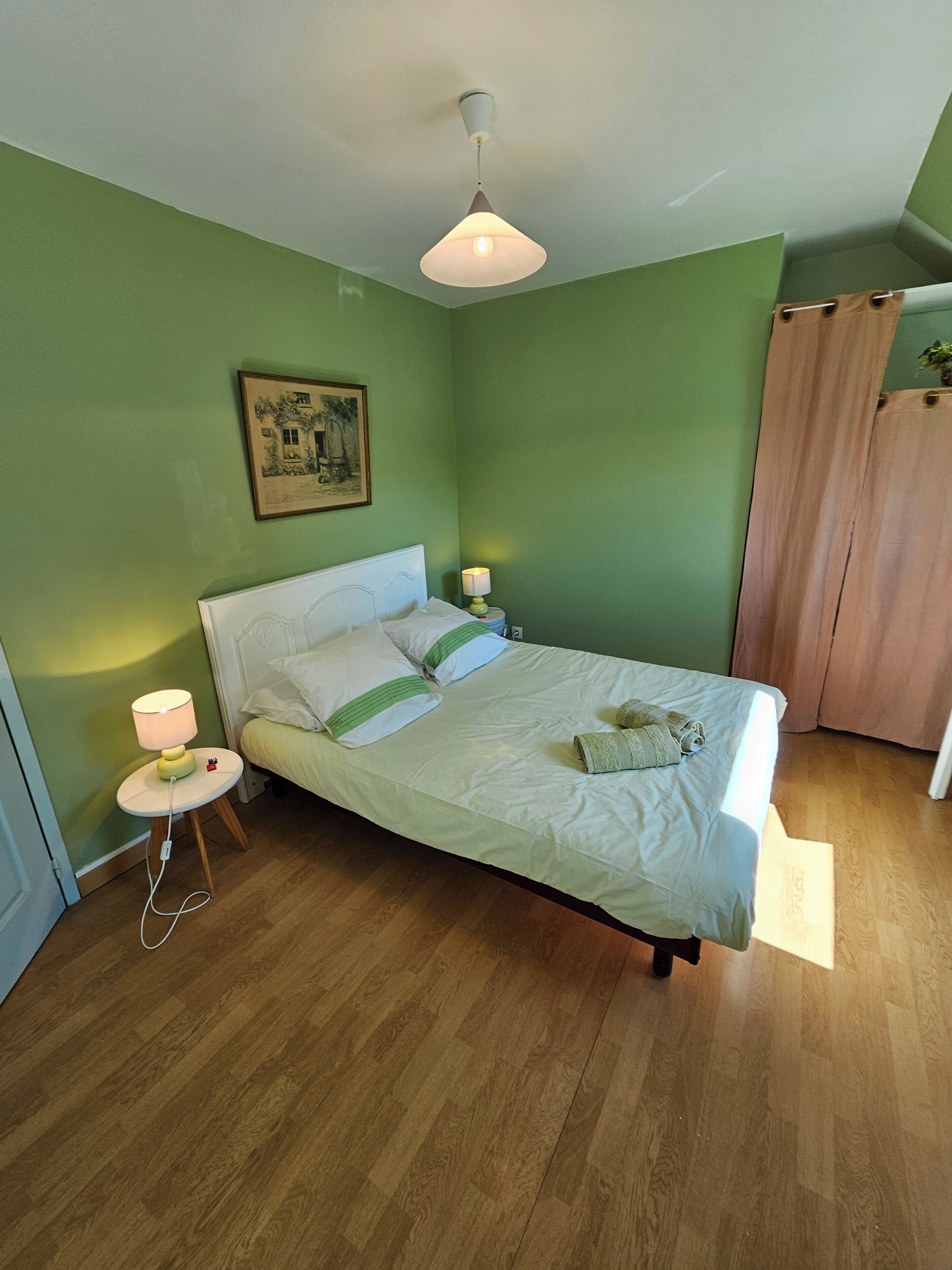 Quarto clássico, vista para o jardim (Gauguin)