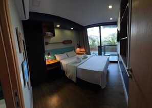 Apartamento Comfort, lanai (alpendre havaiano) | Wi-fi grátis 