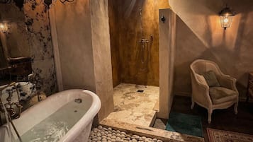 Quarto Deluxe, 1 cama de casal, banheira