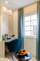 Quarto casal superluxo, vista para a cidade | Parte interna