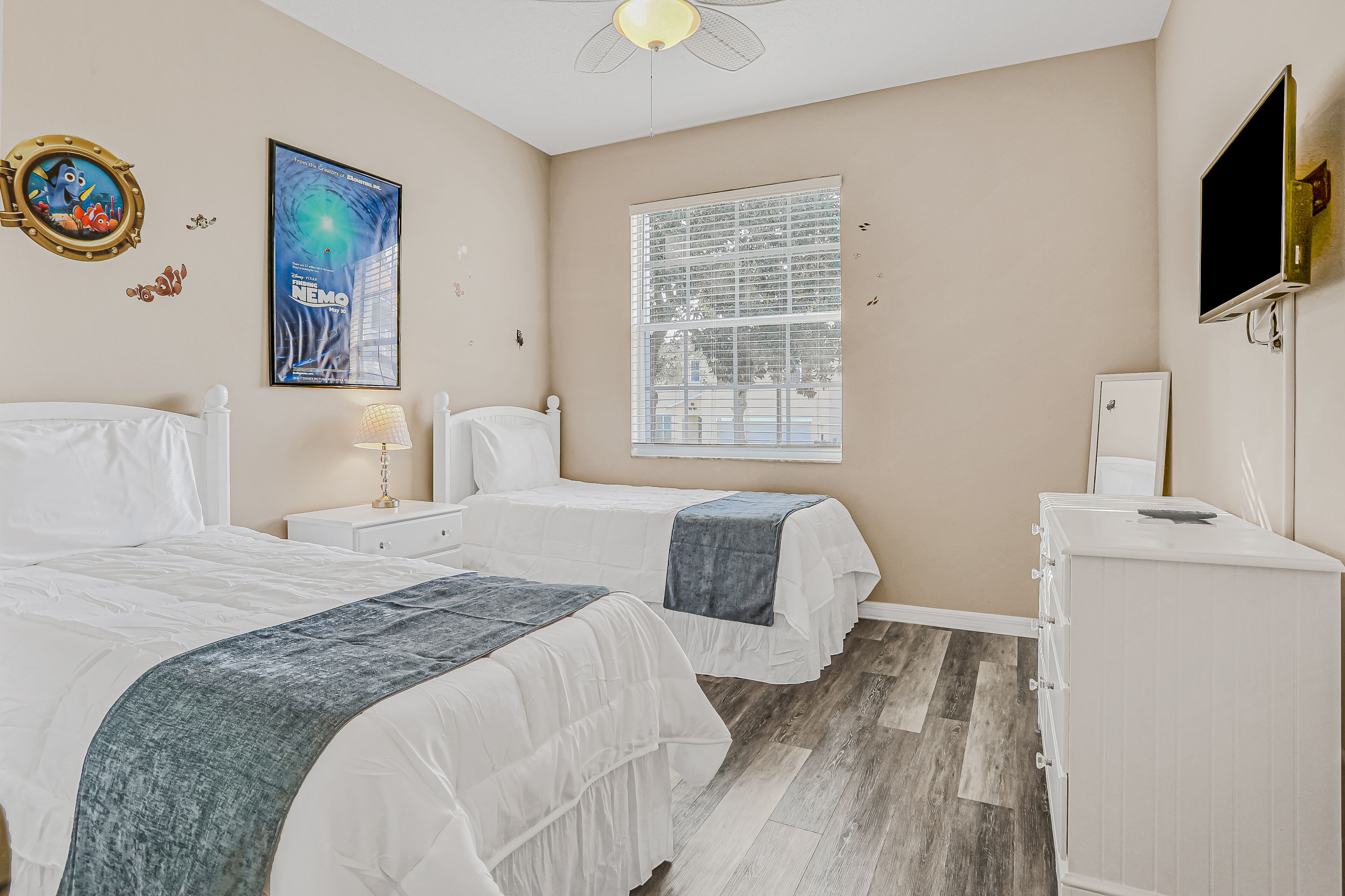 Casa, várias camas, acesso à piscina, vista para a piscina (Tower Lake Hideaway)