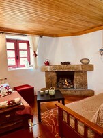 Casa, 2 quartos, vista para a montanha | Sala de estar