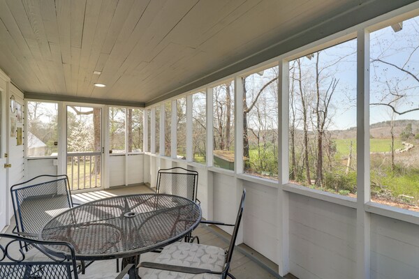 Pet-friendly 'Railroad Cottage' Near Wedowee Lake - Alabama