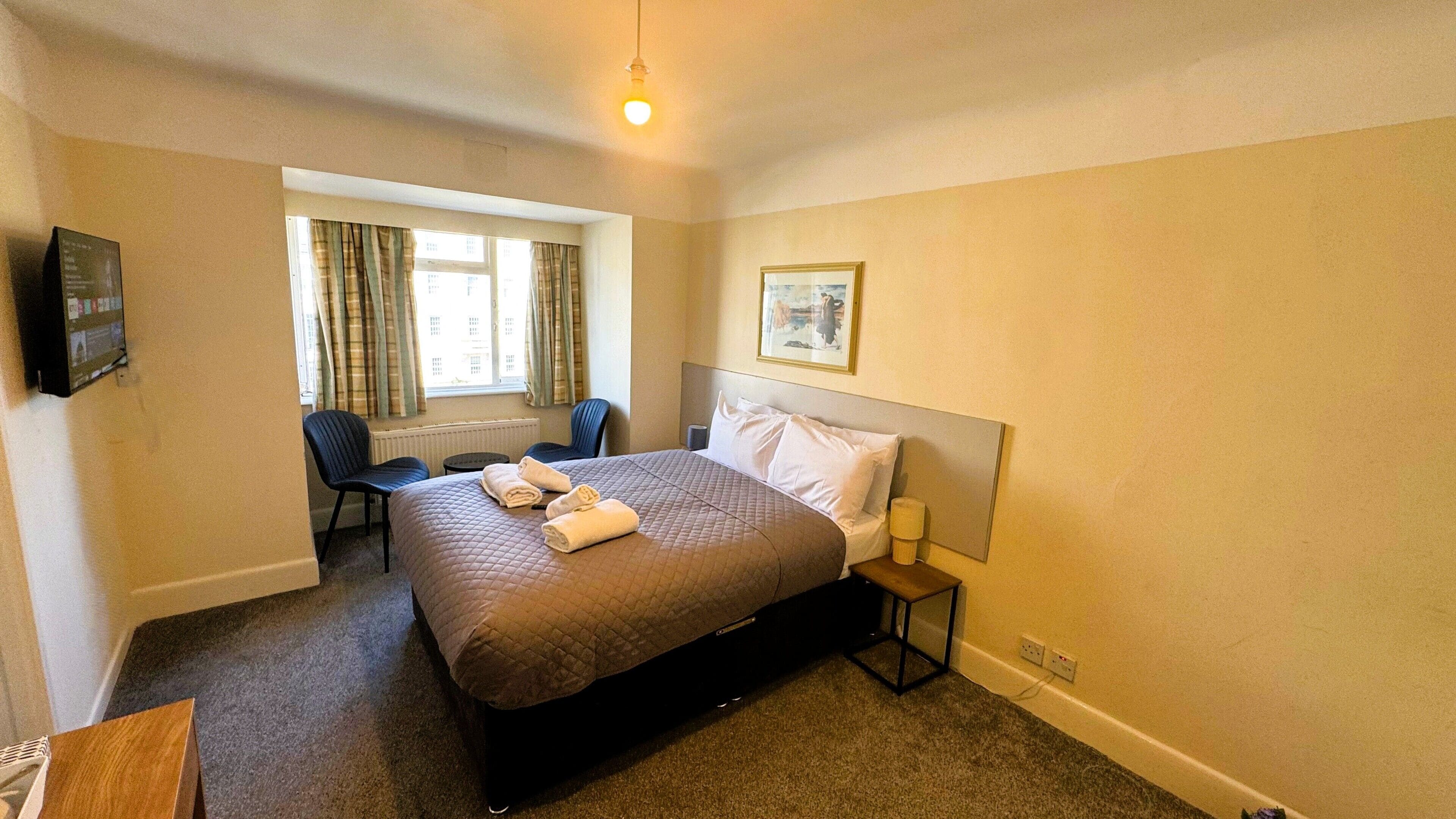 Quarto casal básico, 1 cama de casal, para não fumantes, suíte