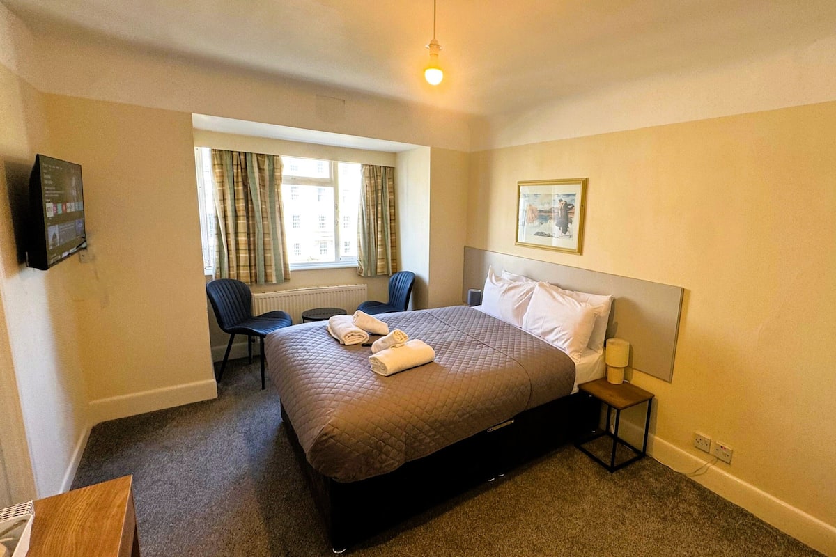 Quarto casal básico, 1 cama de casal, para não fumantes, suíte