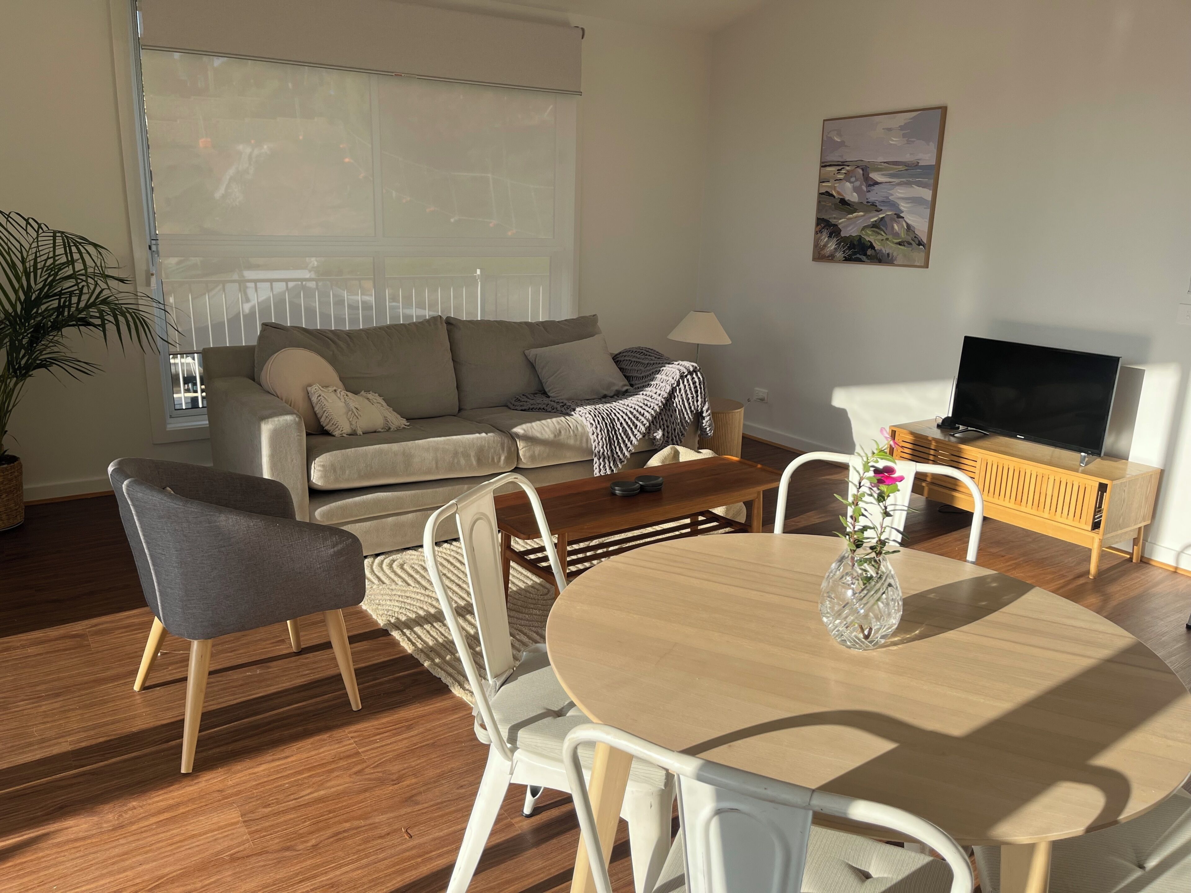 Coastal Retreat At Long Beach - Golden Sunset On The Deck - Long Beach