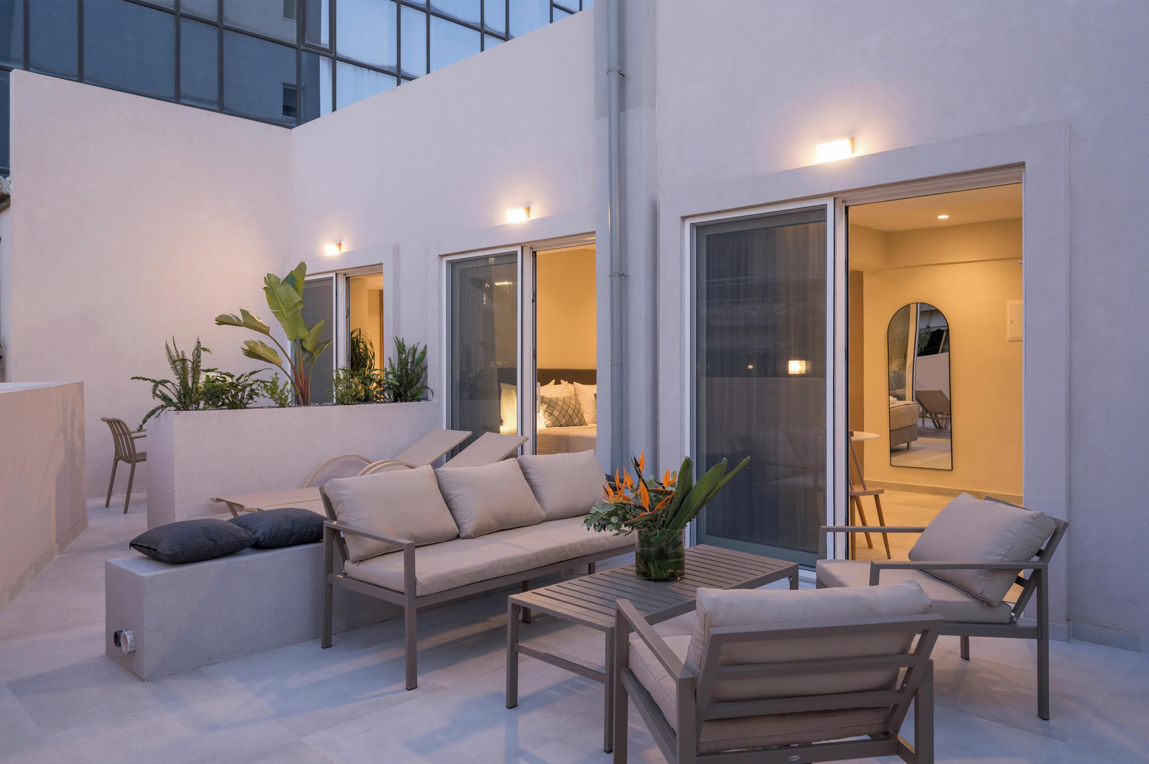 Deluxe Room No103 | Terraço/pátio interior
