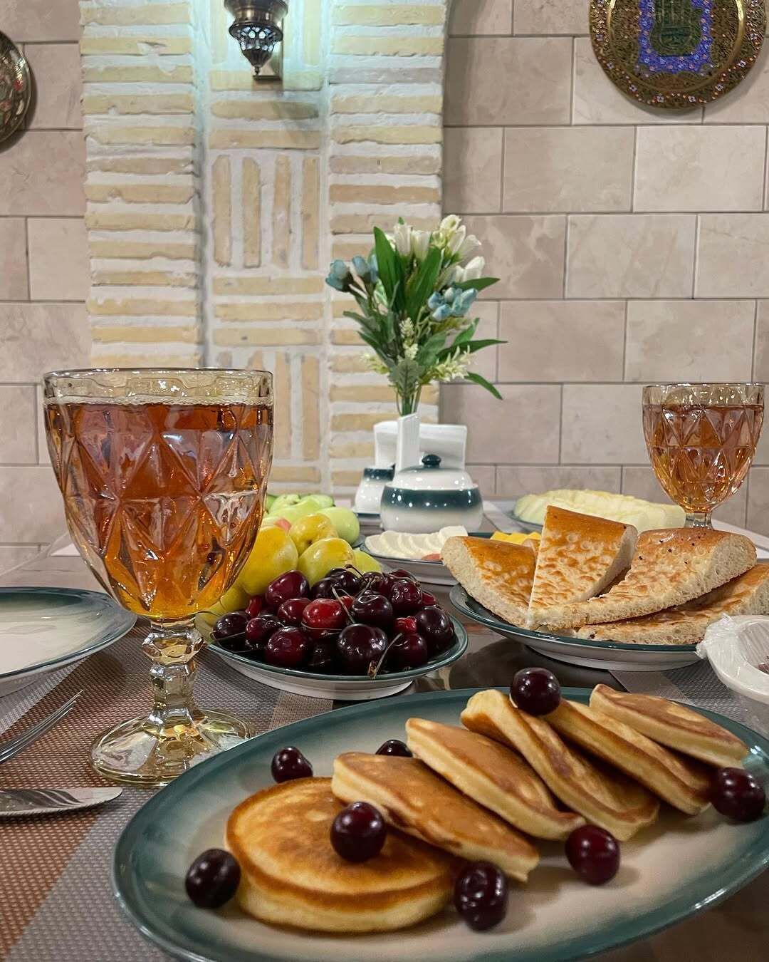 Pequeno-almoço tipo buffet diário incluído 