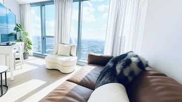 Apartamento, vista para a baía