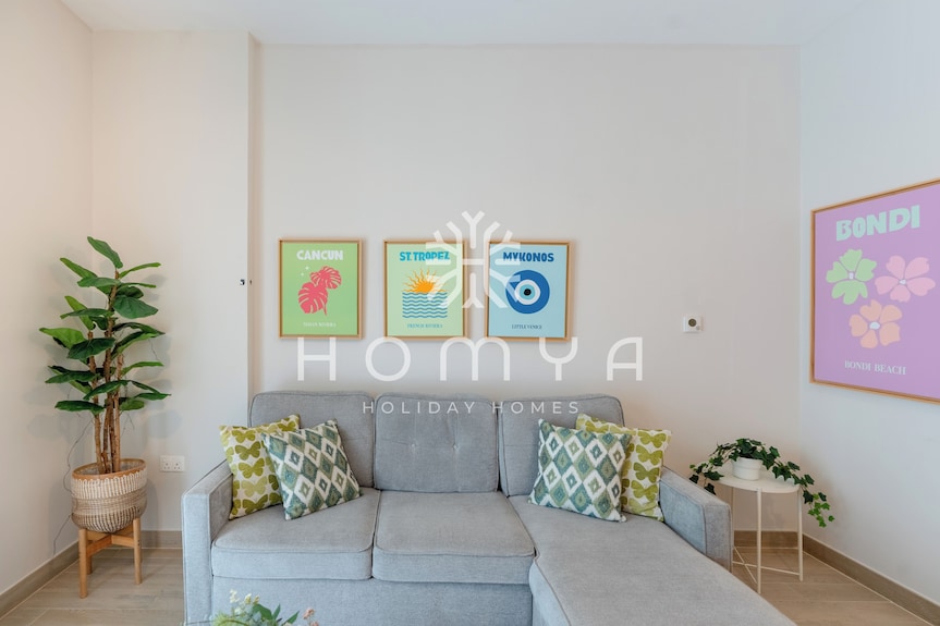 Scandi-style 1 Bhk Apt Yas Island City View - Abu Dabi