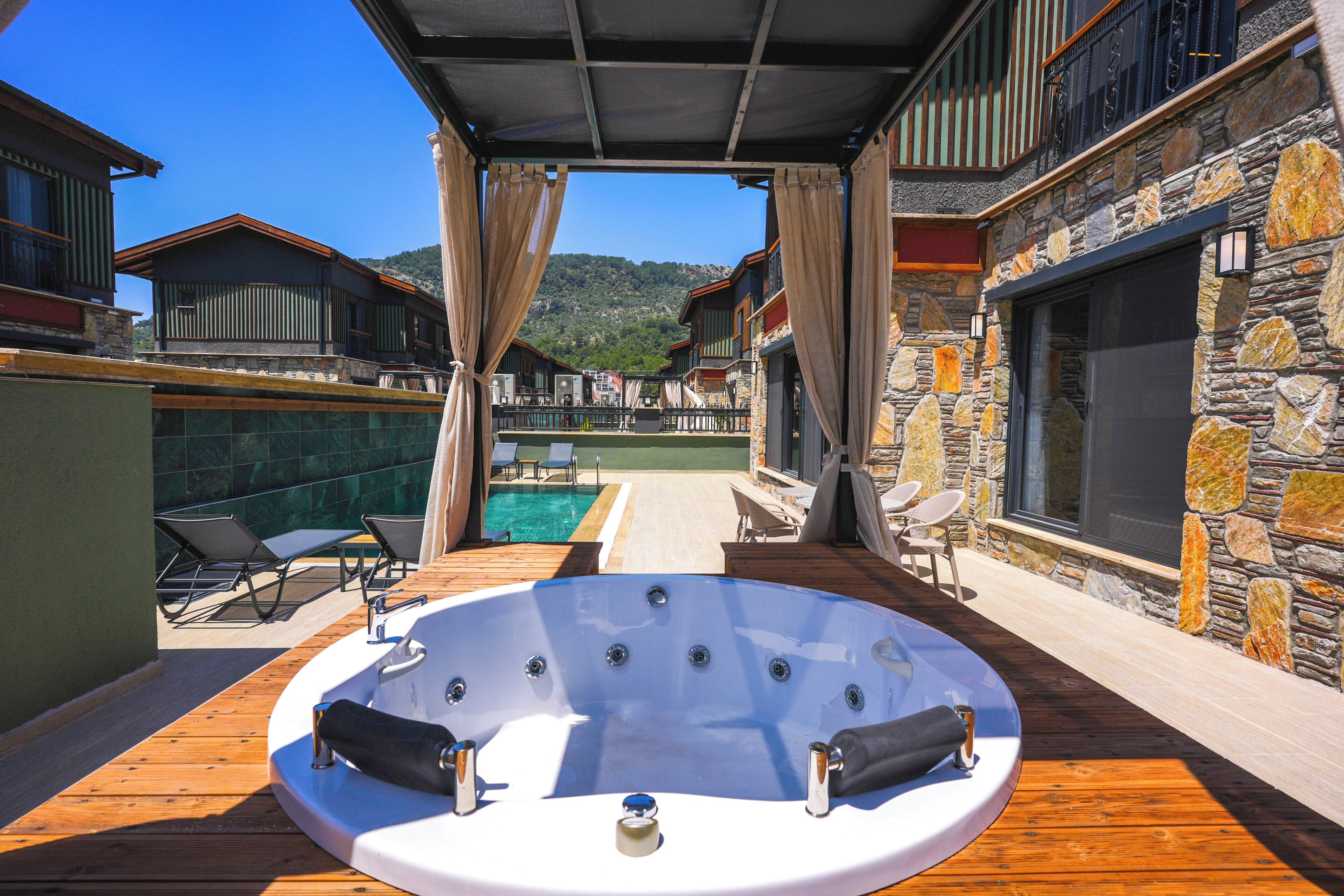 Banheira de hidromassagem exterior