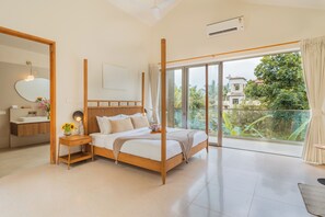 Villa de Luxo, varanda, vista para a piscina