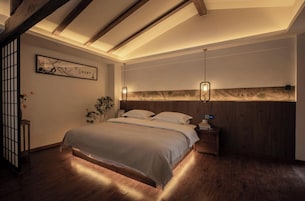 Quarto Individual de Luxo | Cortinas/cortinados opacos, quartos insonorizados 