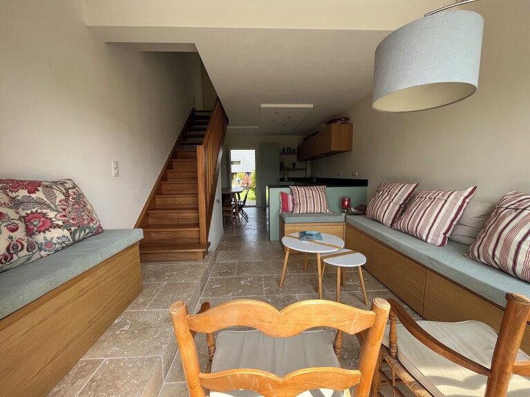 House And Garden 3 Bedrooms Facing The Beach Arzon Golf Du Morbihan - Port Blanc