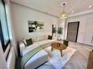 Apartamento, 1 quarto | Sala de estar