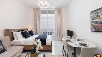 Estúdio de Luxo, varanda, vista para o jardim