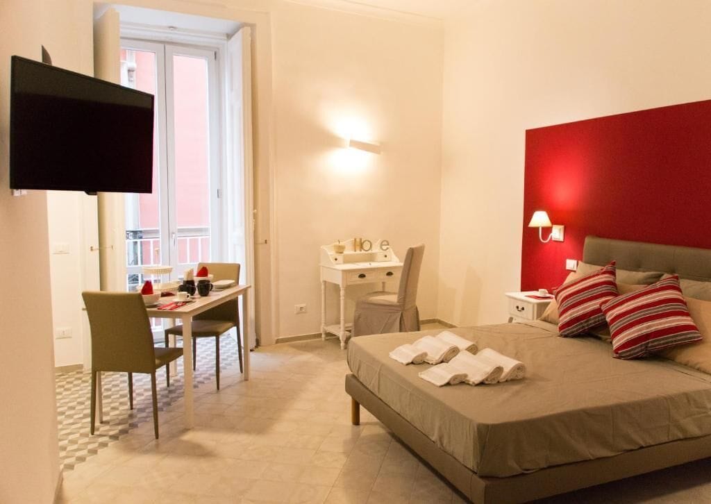 Quarto Triplo Superior, varanda, Vista para a cidade