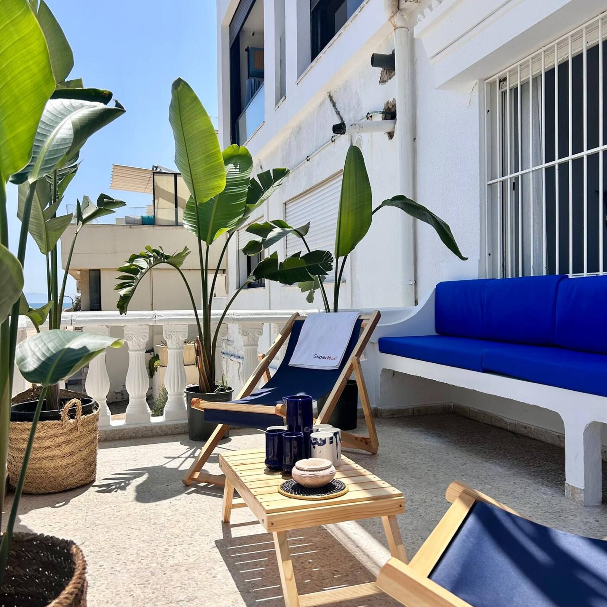 Apartamento, 2 quartos, varanda, vista para o oceano | Área da propriedade
