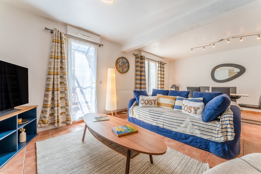 Vakantiehuis 'Villa Cosy - Jardin' Met Wi-fi En Airconditioning - Pélissanne