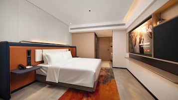 Quarto Duplo Superior, 1 cama king-size, casa de banho privativa, Vista para a cidade