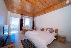Quarto Duplo Superior, vista para o jardim