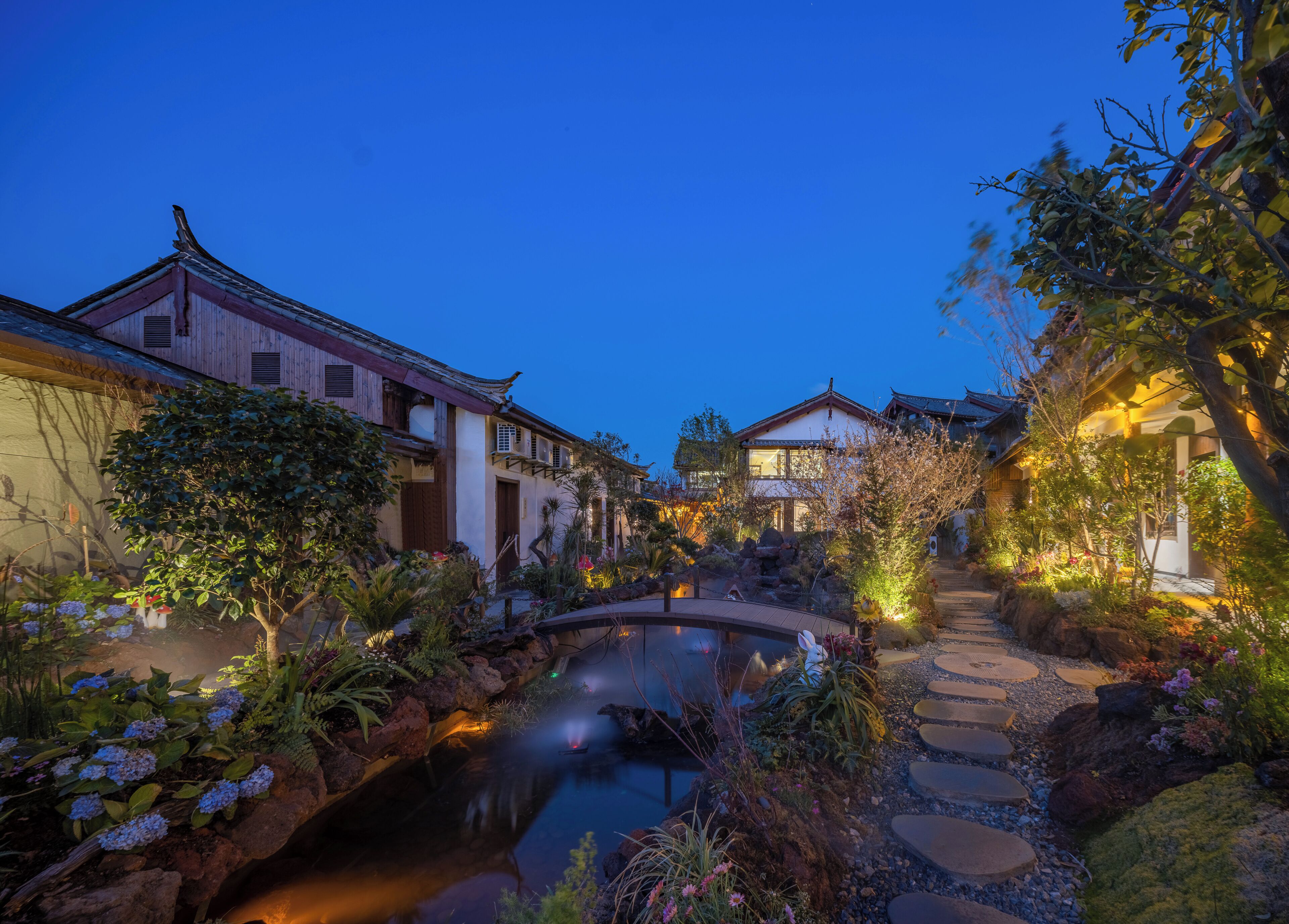 Terrenos do alojamento